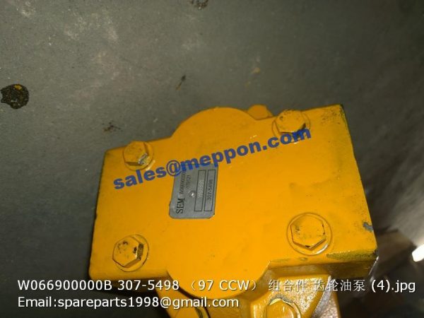 W066900000b 307 5498 Gear Pump Sem Wheel Loader Meppon Co Ltd