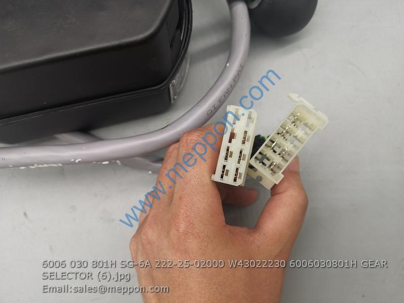 6006 030 801H SG-6A 222-25-02000 W43022230 6006030801H GEAR SELECTOR ...