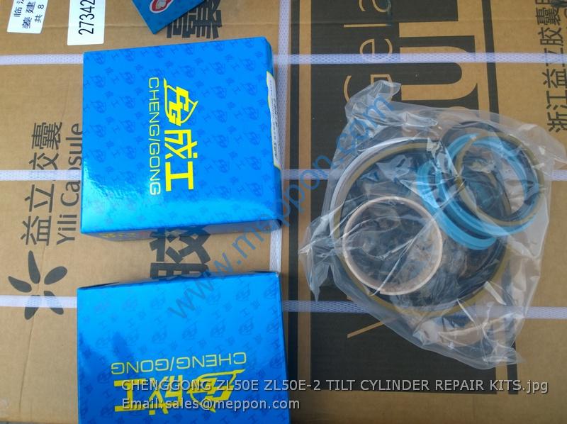 CHENGGONG ZL50E ZL50E-2 TILT CYLINDER REPAIR KITS – Meppon Co., Ltd