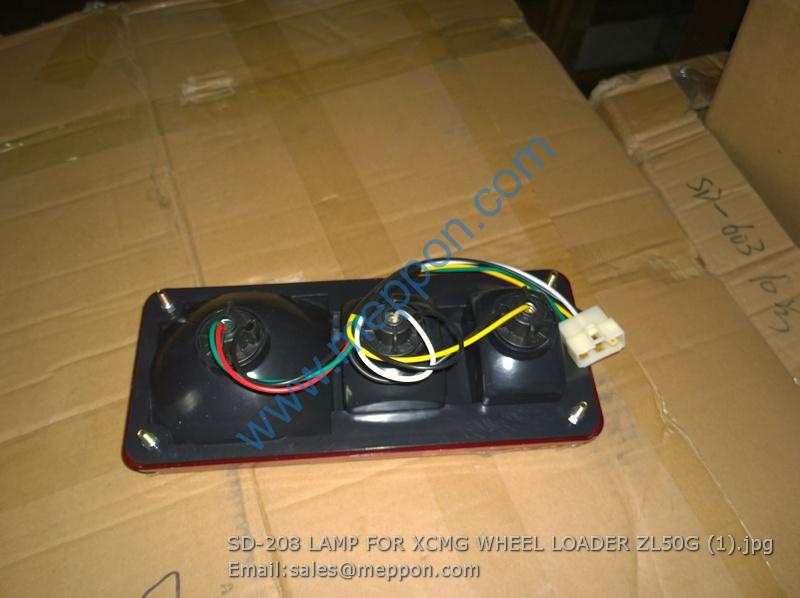 SD-208 LAMP FOR XCMG WHEEL LOADER ZL50G – Meppon Co., Ltd