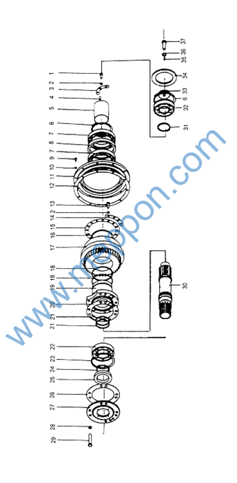 SINOMACH CHANGLIN ZLM30-5 wheel loader parts catalog 03 – Meppon Co., Ltd