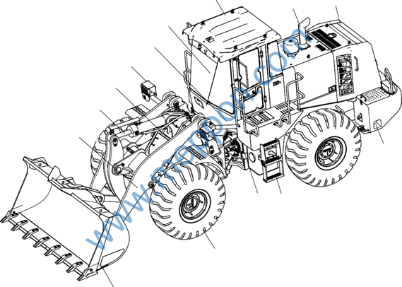 XCMG LW550FN WHEEL LOADER PARTS MANUAL 01 – Meppon Co., Ltd